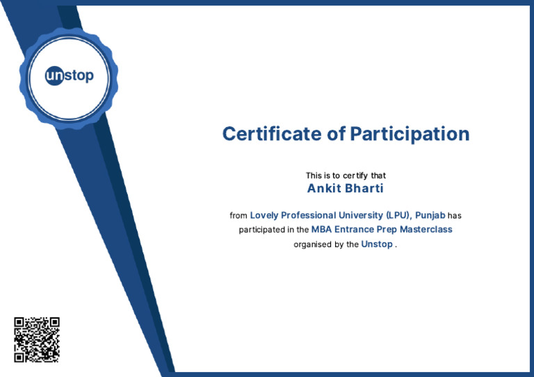 MBA Entrance Prep Masterclass | PDF