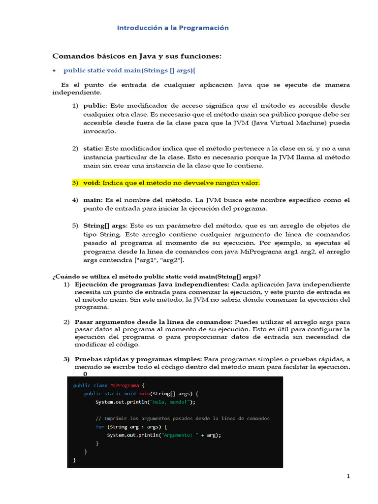 Introducción A La Programación 2-Copia 2 | PDF | Java (lenguaje de ...