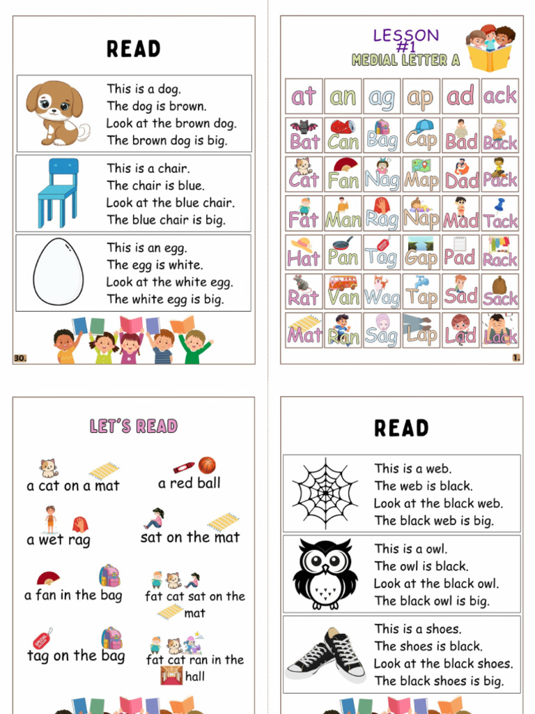 1st Step of Reading K-G1 | PDF