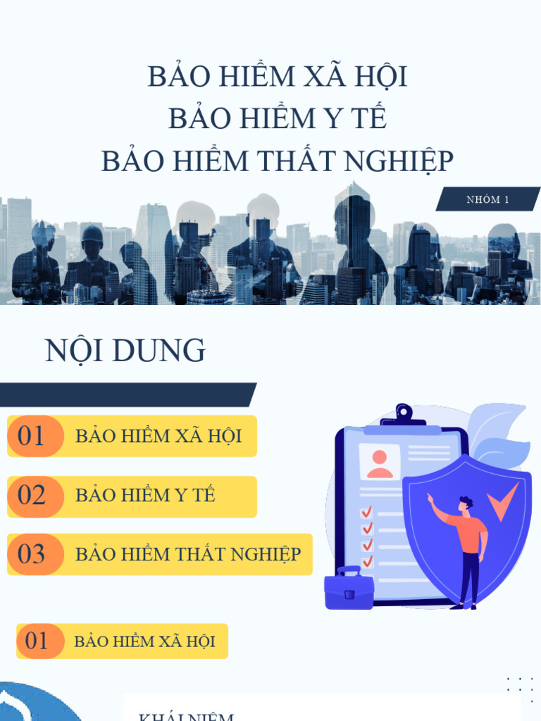 Nhóm 1-BHXH-BHYT-BHTN | PDF