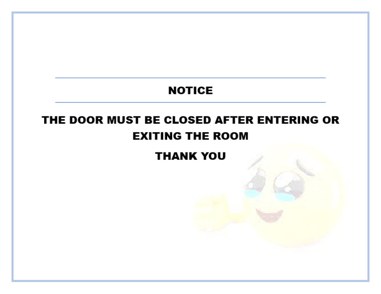 Close The Door | PDF