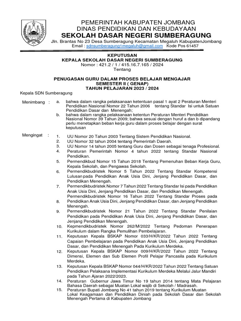 SK PBM SMT 2 2023-2024 | PDF