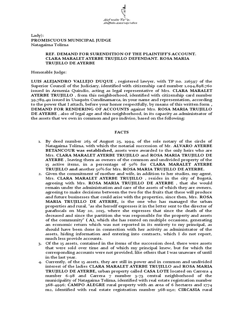 Demand For Accountability | PDF | Common Law