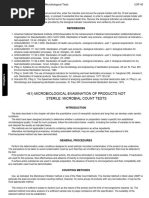 Usp-Nf 1229 | PDF | Sterilization (Microbiology) | Calibration