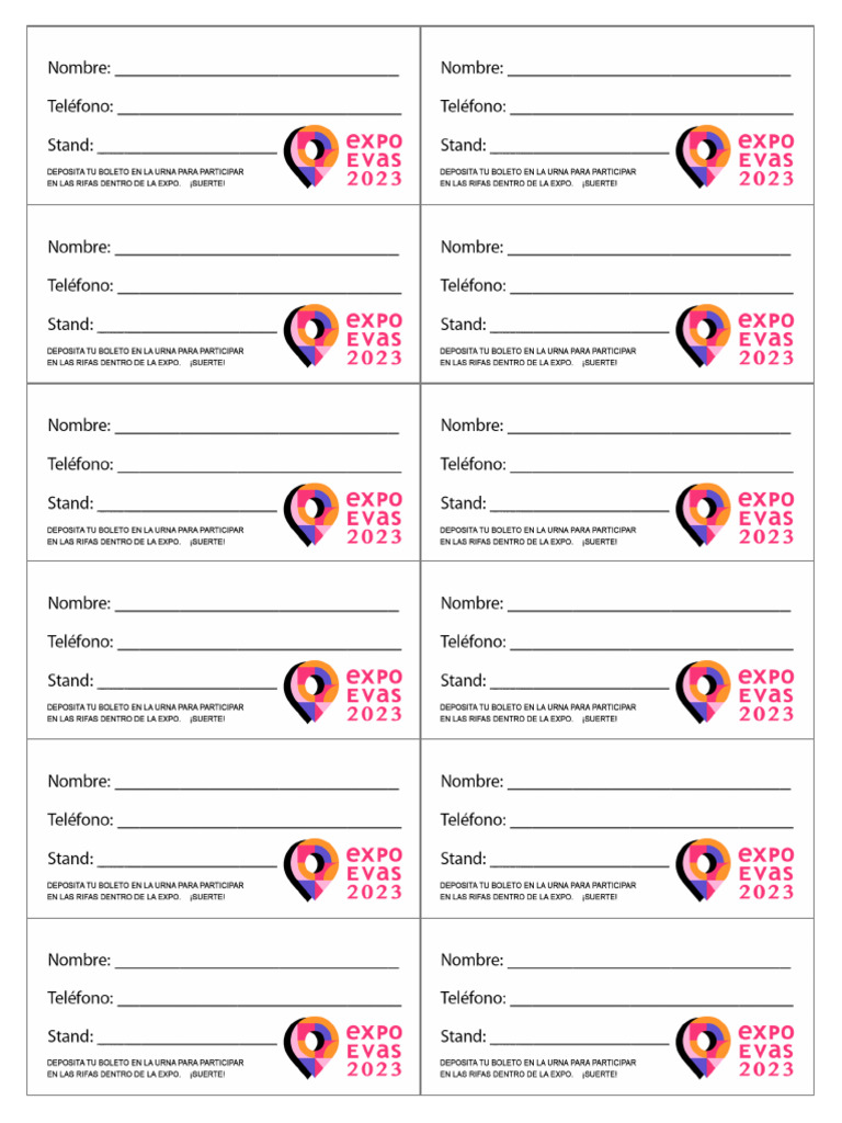 Boletos-rifa | PDF