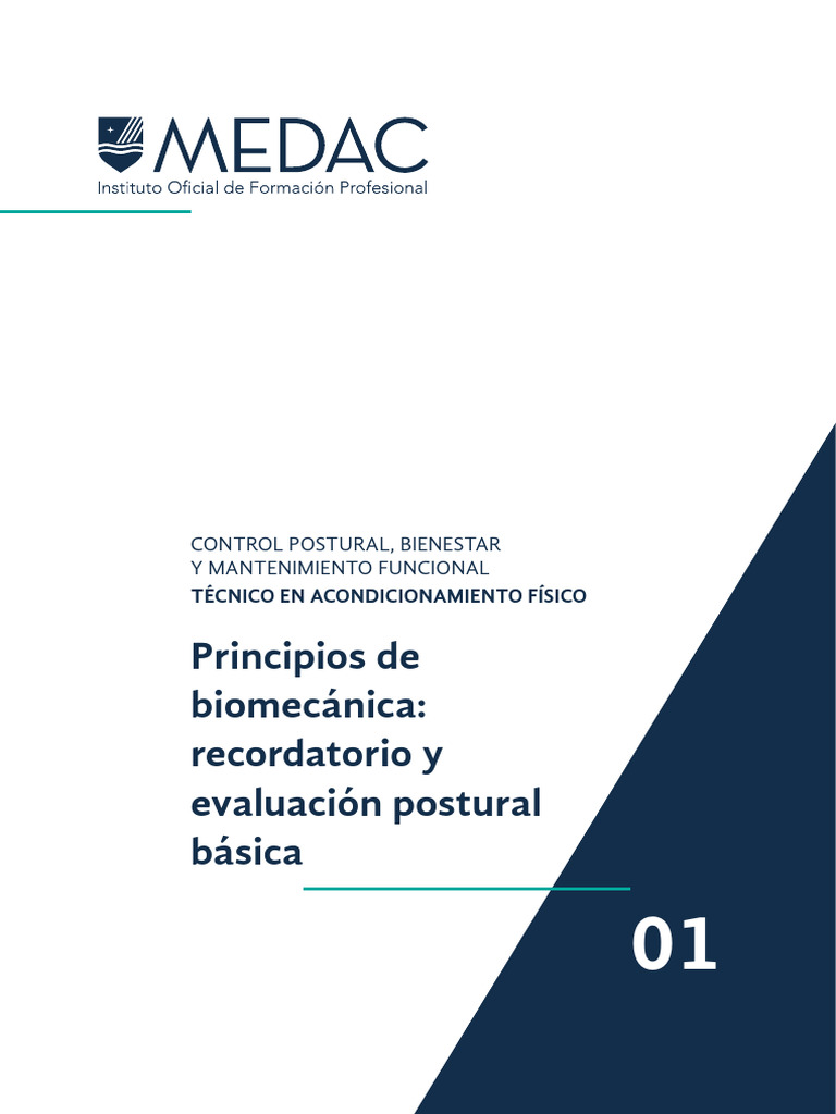 PDF. Control Postural, Bienestar y Mantenimiento Funcional. Tema 1 | PDF | Músculo | Articulación