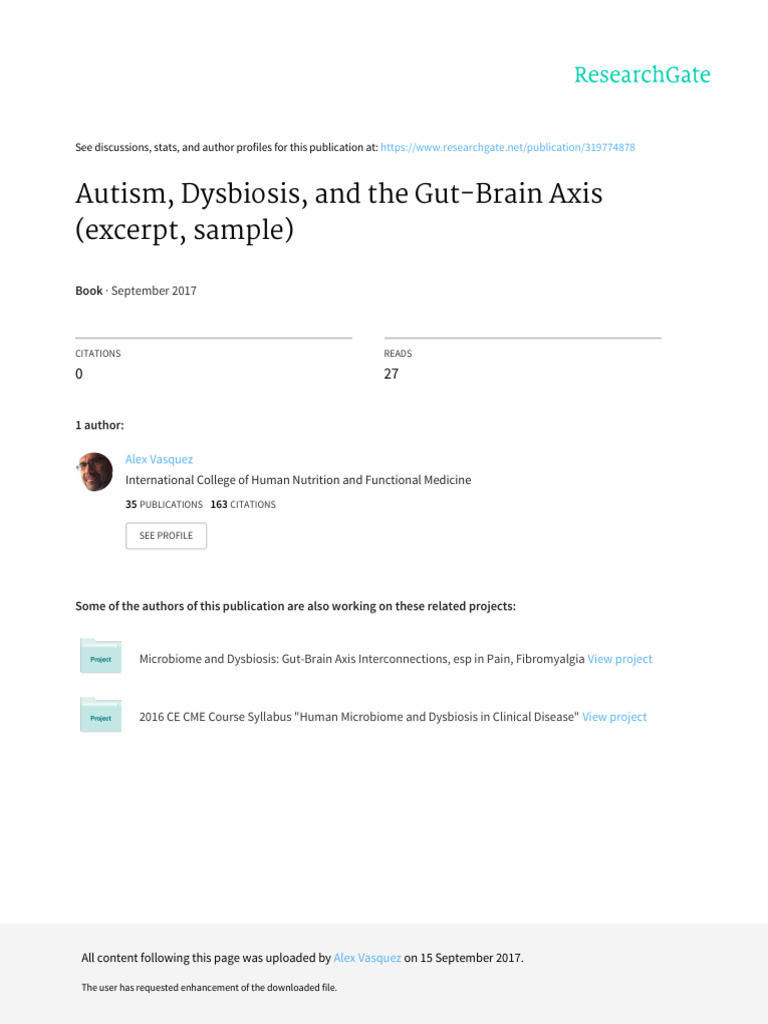 Autism 2017 | PDF | Autism Spectrum | Synapse