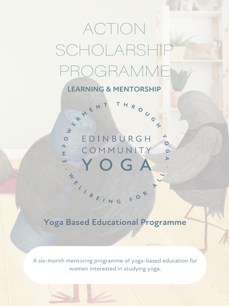 Action Scholarship Program 2 | PDF | Mentorship | Yoga