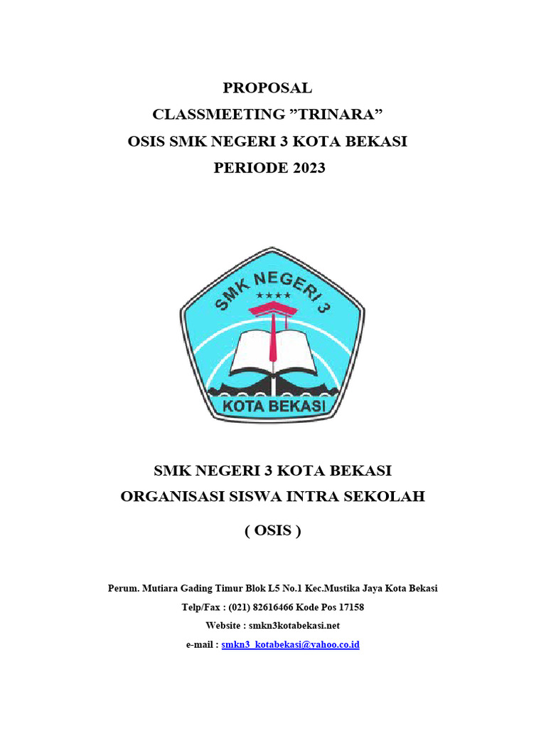 Trinara SMK 3 Bekasi | PDF