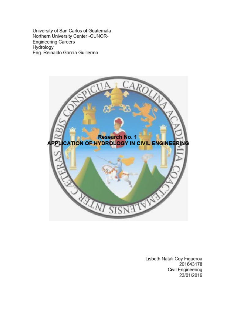 Application of Hydrology in Civil Engineering | PDF | Hydrology | Flood