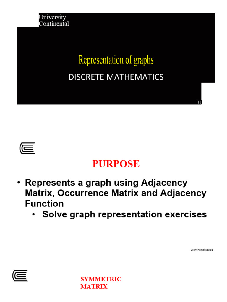 3 Adjacency Matrix - Incidence and Function of Adjacency | PDF | Matrix (Mathematics) | Vertex ...