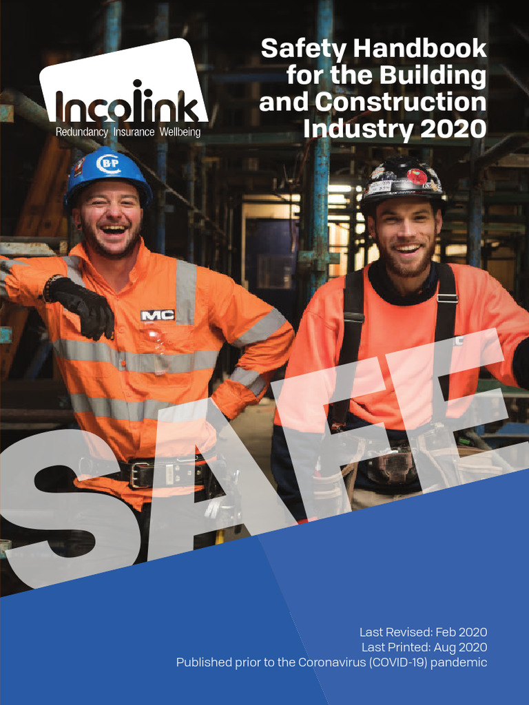 2020 Safety Handbook for Construction | PDF | Occupational Safety And ...