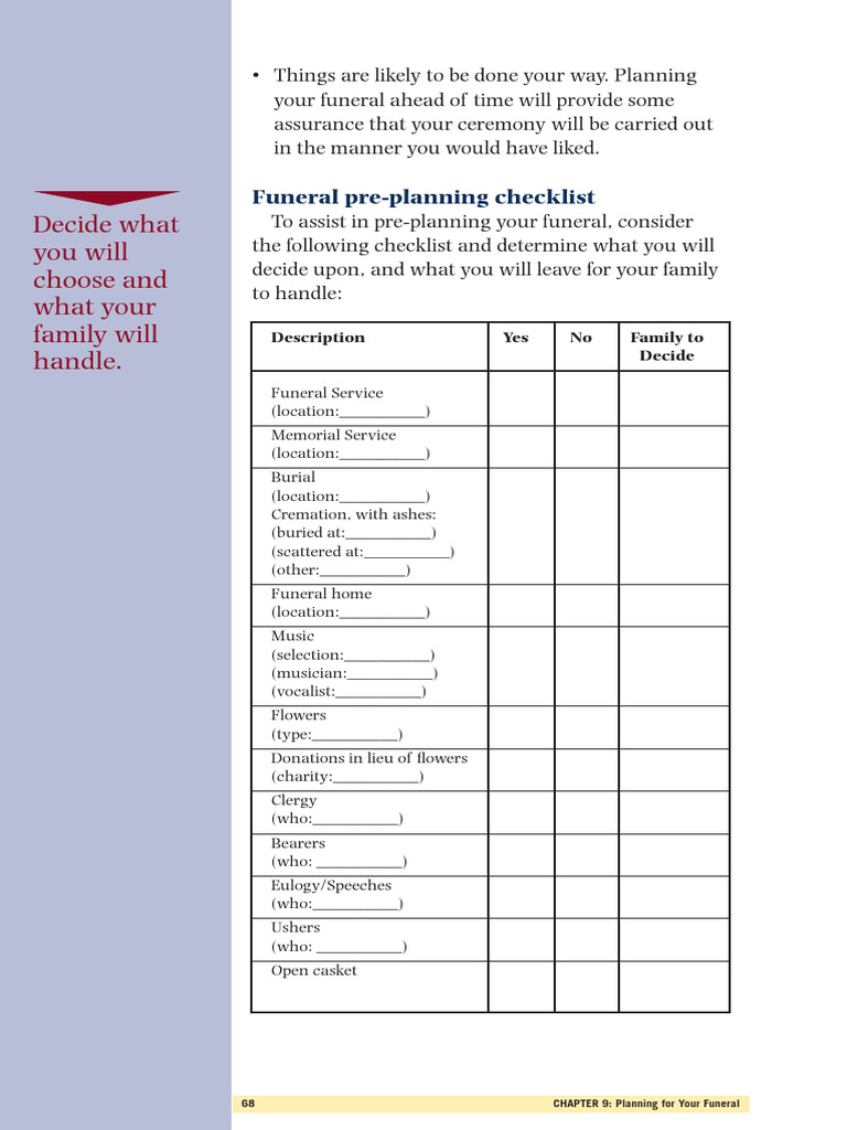 Funeral Exp List | PDF | Funeral | Organ Donation
