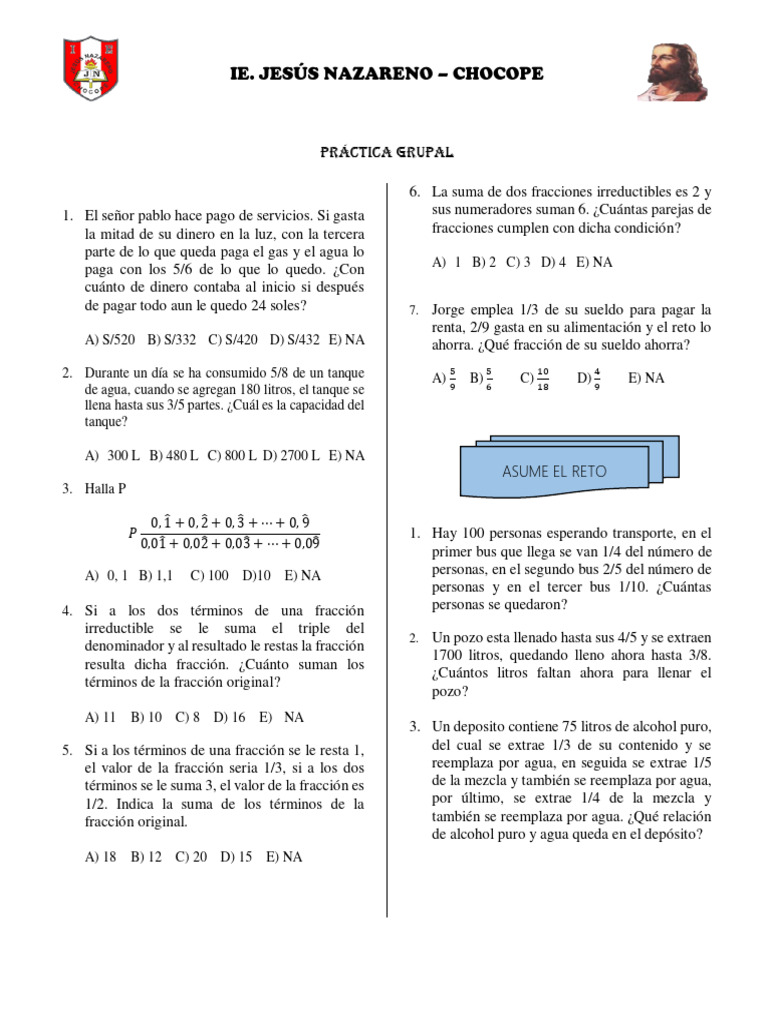 SESIÓN 2 - Práctica Grupal | PDF