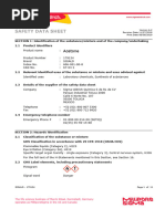ACETONE - Sigma Aldrich - MSDS | PDF | Dangerous Goods | Occupational Safety And Health