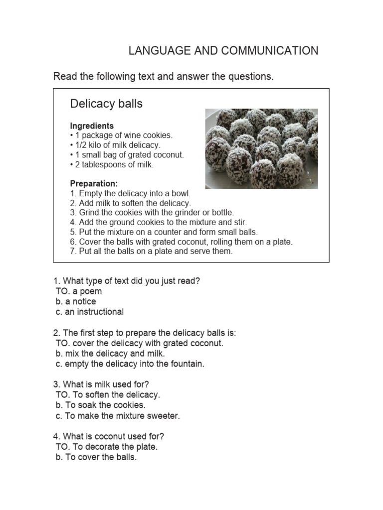 Instructional Text 1 | PDF