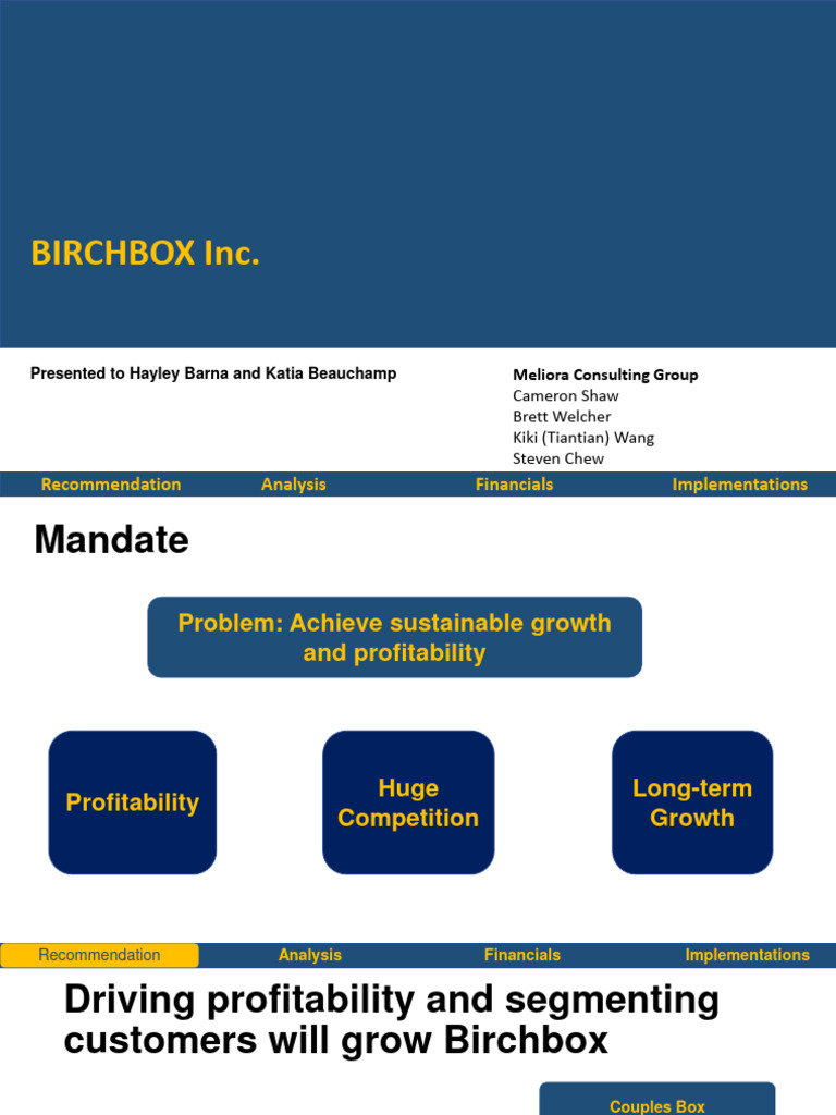 Simon Case2 | Download Free PDF | Subscription Business Model | Profit (Economics)
