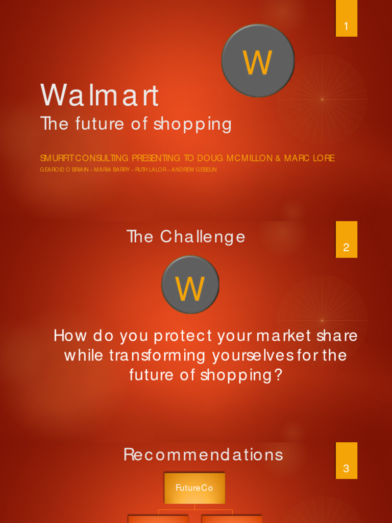 Walmart Final | PDF | Walmart | Mergers And Acquisitions