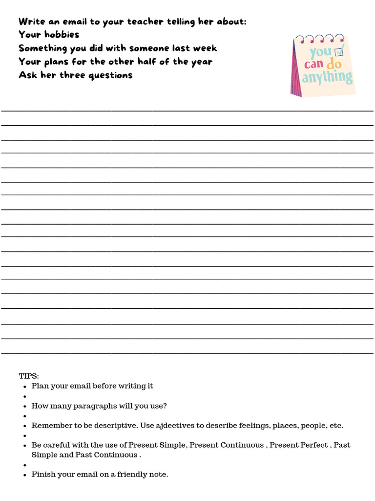 A2 Writing Practice Winter Holidays | PDF
