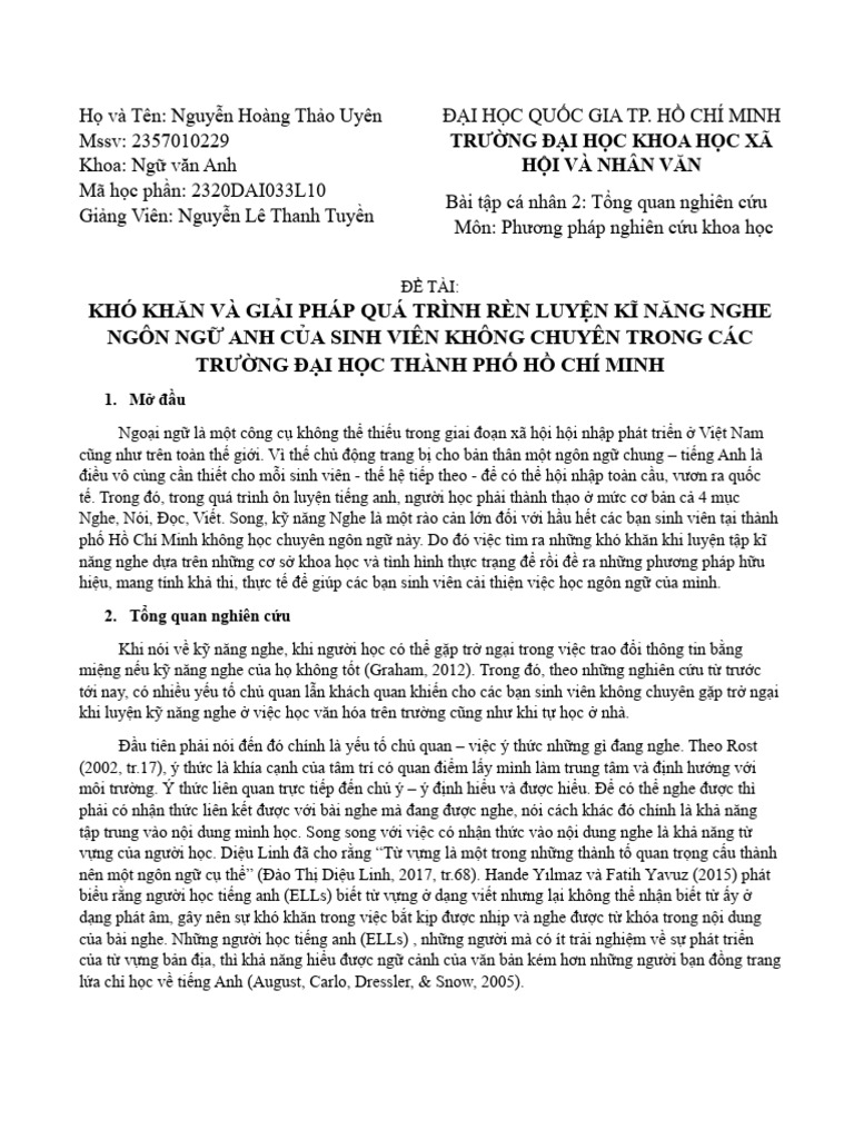 BT2 NguyenHoangThaoUyen | PDF