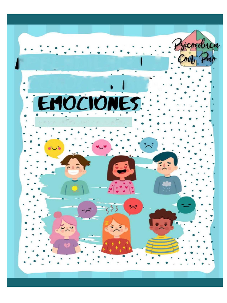 Emotions Notebook For Children From 7 To 10 Years | PDF | Emotions | Anger