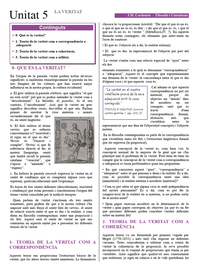 Unitat VERITAT | PDF