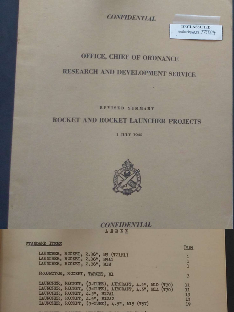 Rocket and Rocket Launcher Projects | PDF