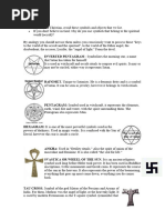 Comprehensive List of Occult Symbols | PDF | Alchemy | Esotericism