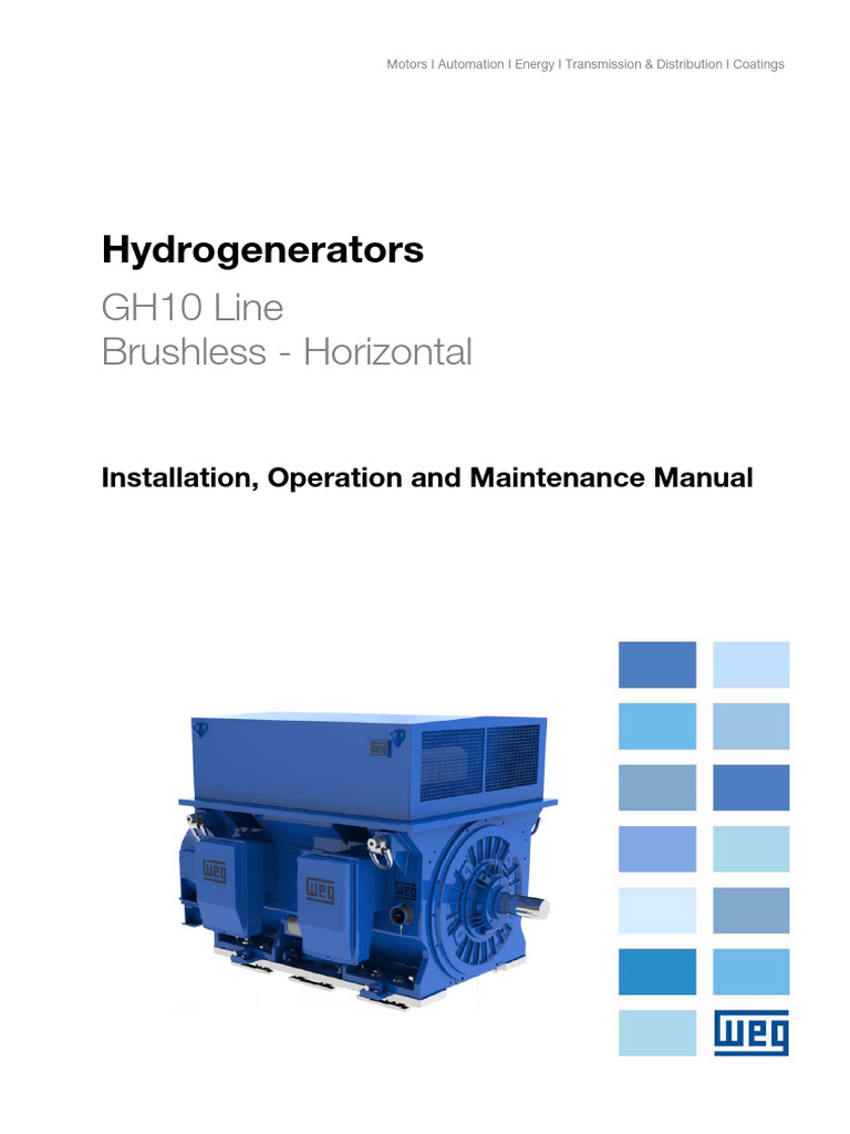 Generador GH10 | PDF | Bearing (Mechanical) | Mechanical Engineering