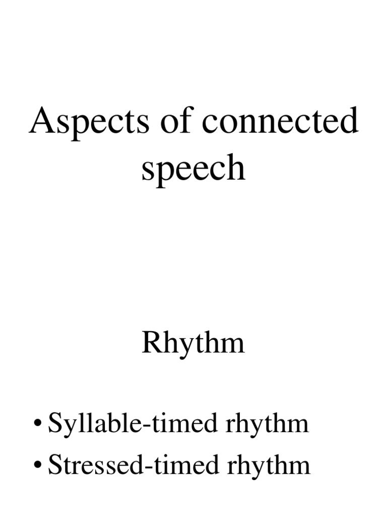 Aspects of Connected Speech 968 | PDF | Consonant | Philology