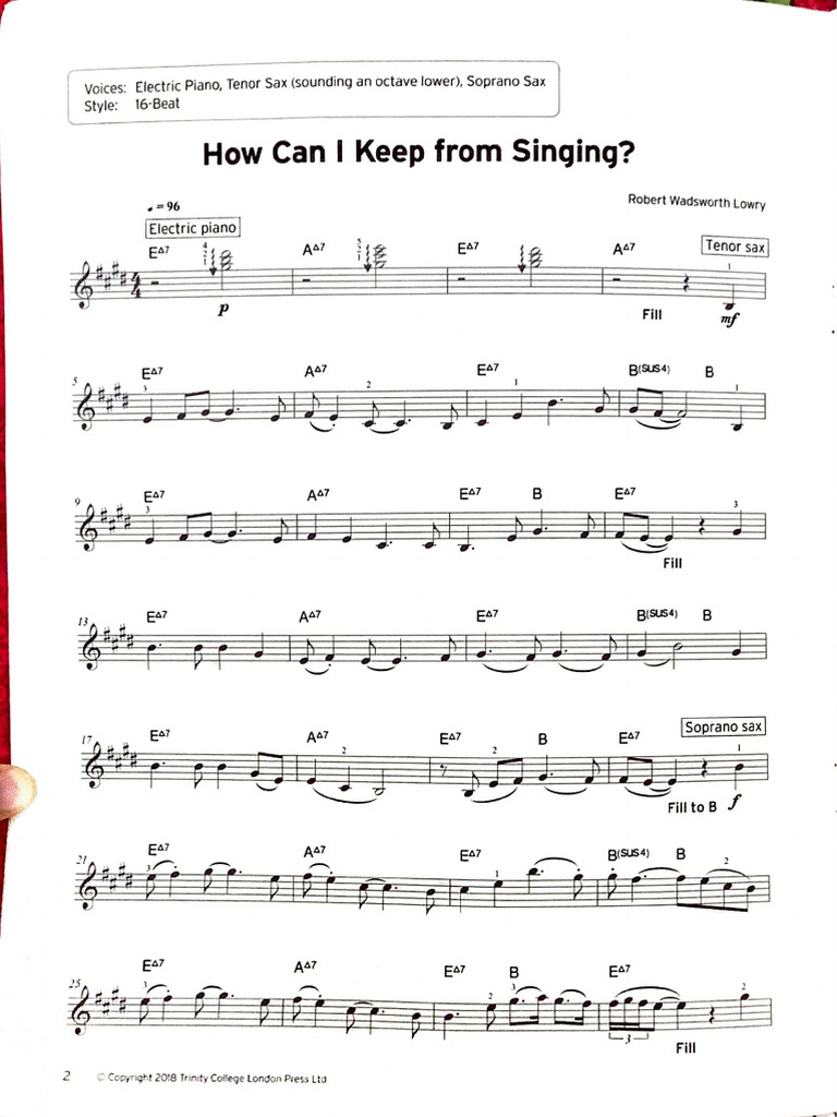 Grade4 Song3 | PDF | Woodwind Instruments | Musical Instruments