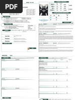 Fabula Ultima Homebrew Class Reference Sheets-V2 1 | PDF
