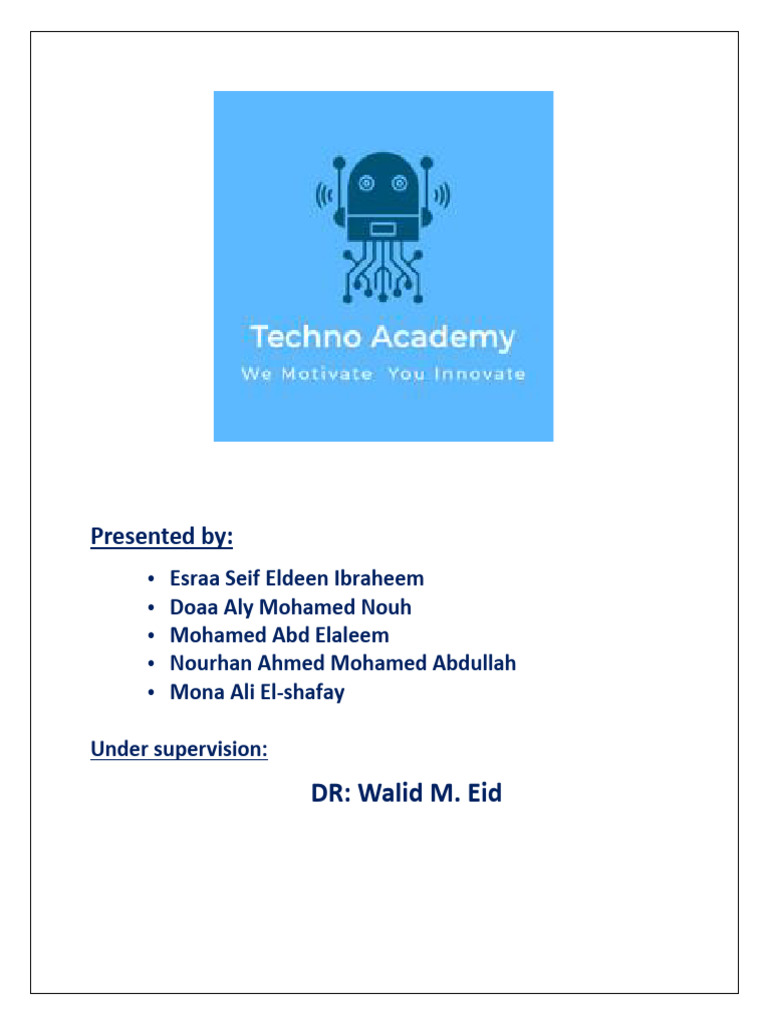 Techno Academy | PDF | Educational Technology | Learning