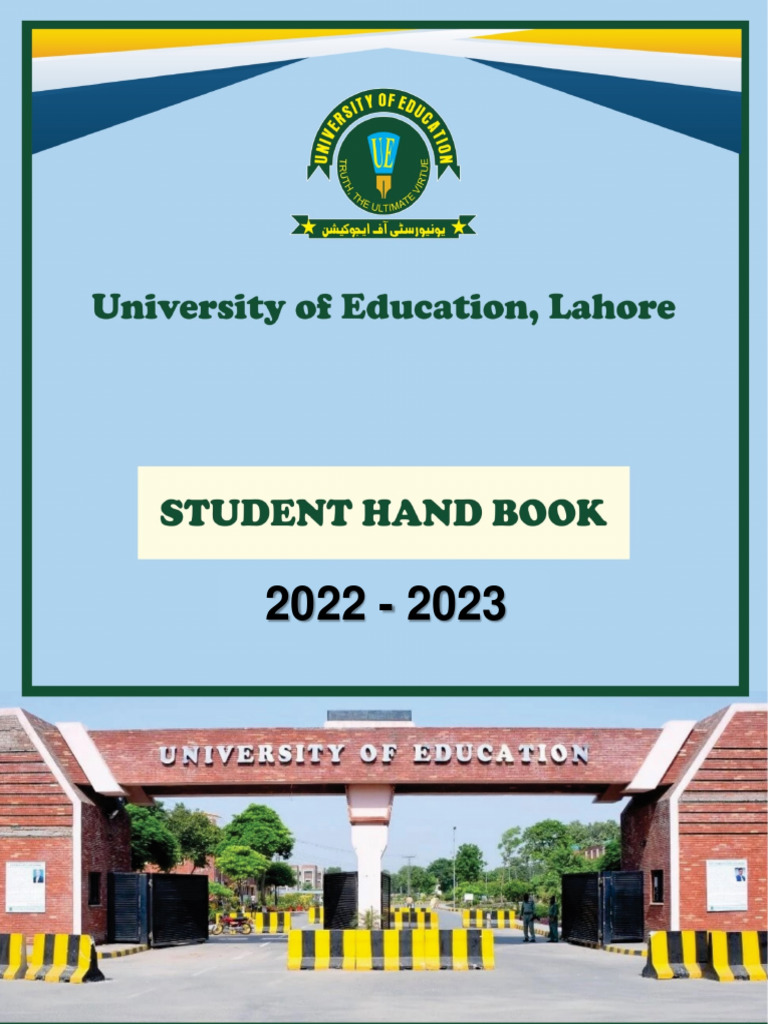 Hand Book 2022-2023 | PDF | Academic Term | Thesis