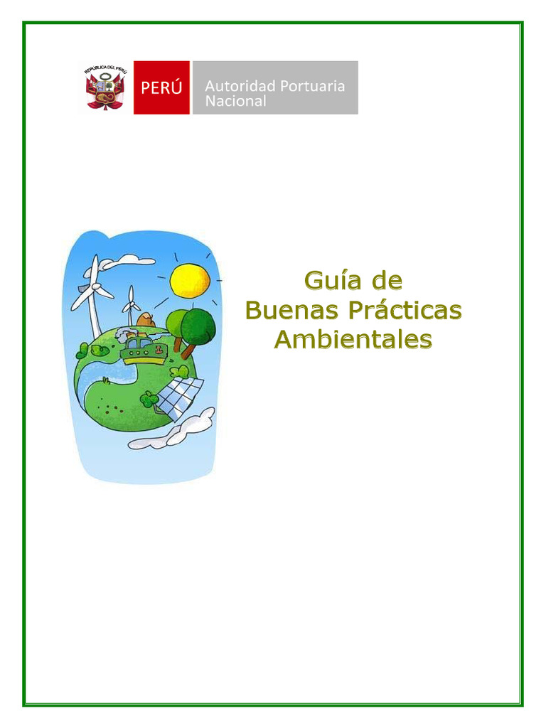 Buenas Prácticas Ambientales Esenciales | PDF | Residuos | Entorno natural