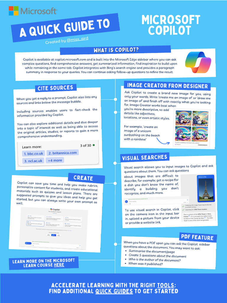 Quick Guide Copilot | PDF