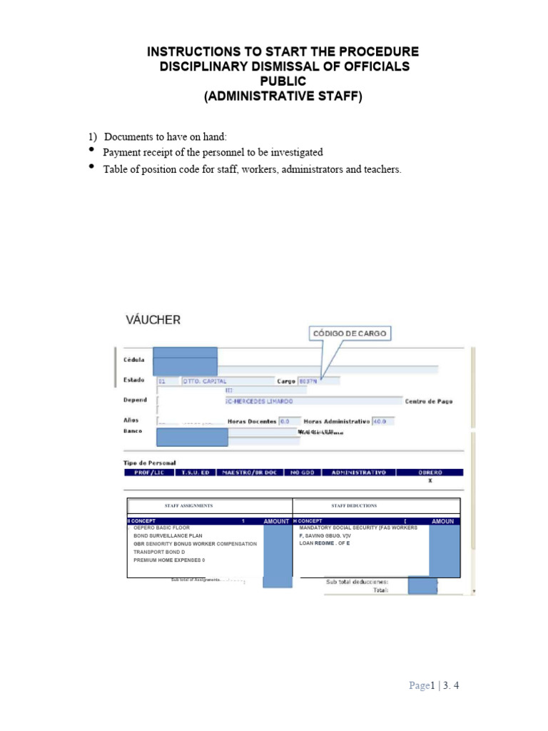 Instructions For Administrative Personal Procedure Reviewed 02/16/2018 ...
