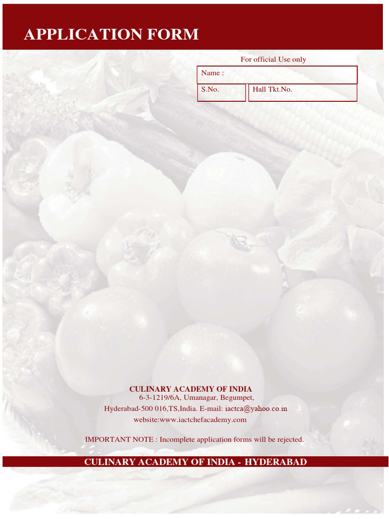 Six Months Diploma in Pastry Confectionery & Bakery | PDF | Cuisine ...