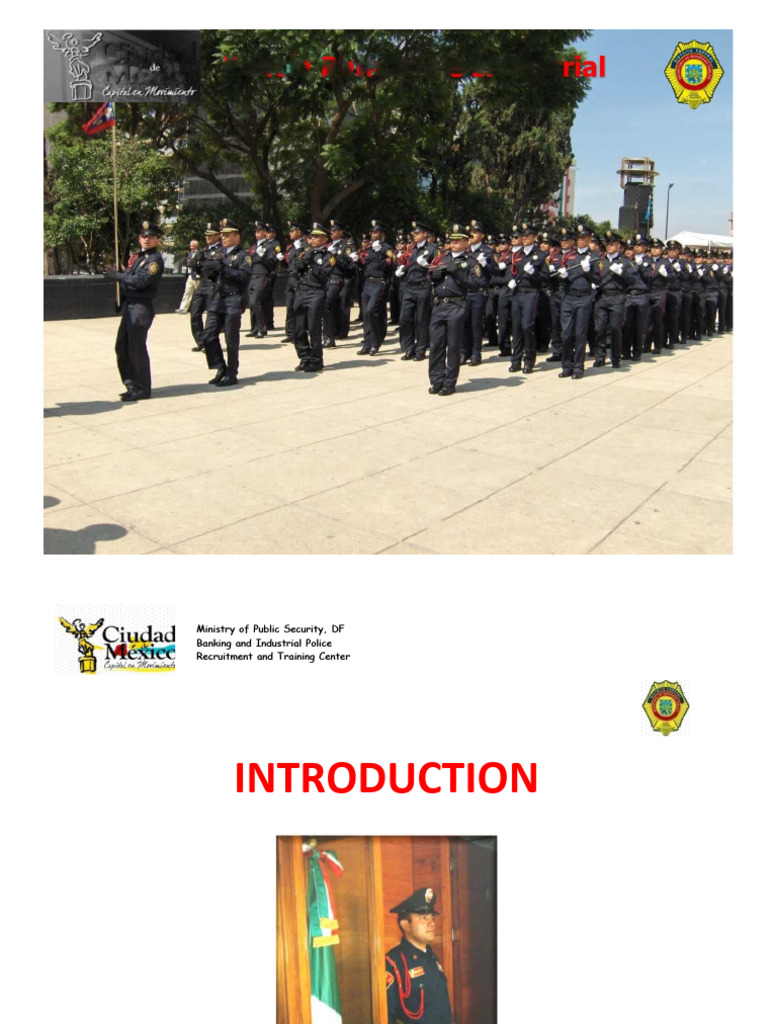 Police Training Discipline Manual | PDF | Foot | Hand