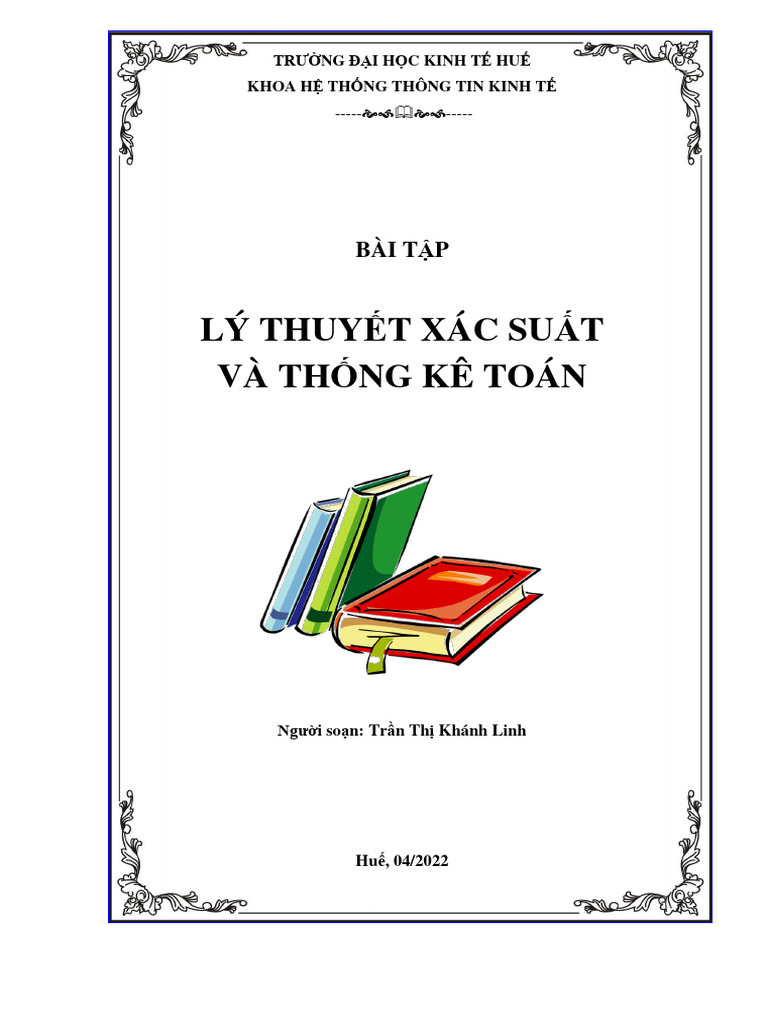 Bai Tap XSTK - 2022 | PDF