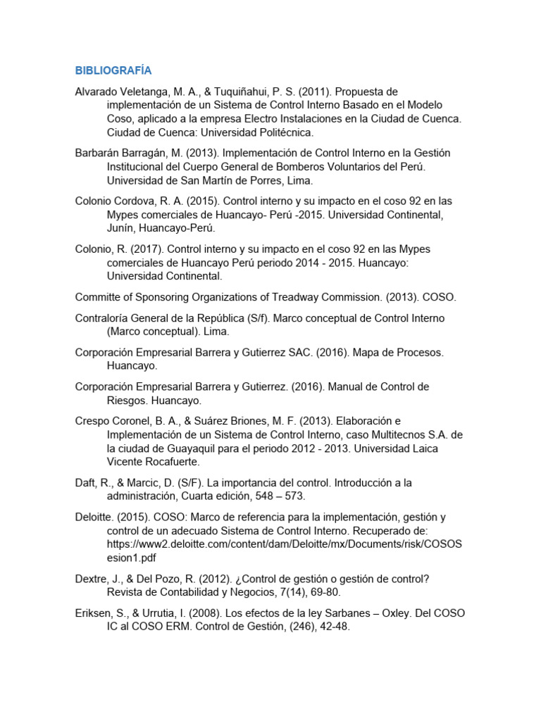 BIBLIOGRAFÍA | PDF | Business | Economias