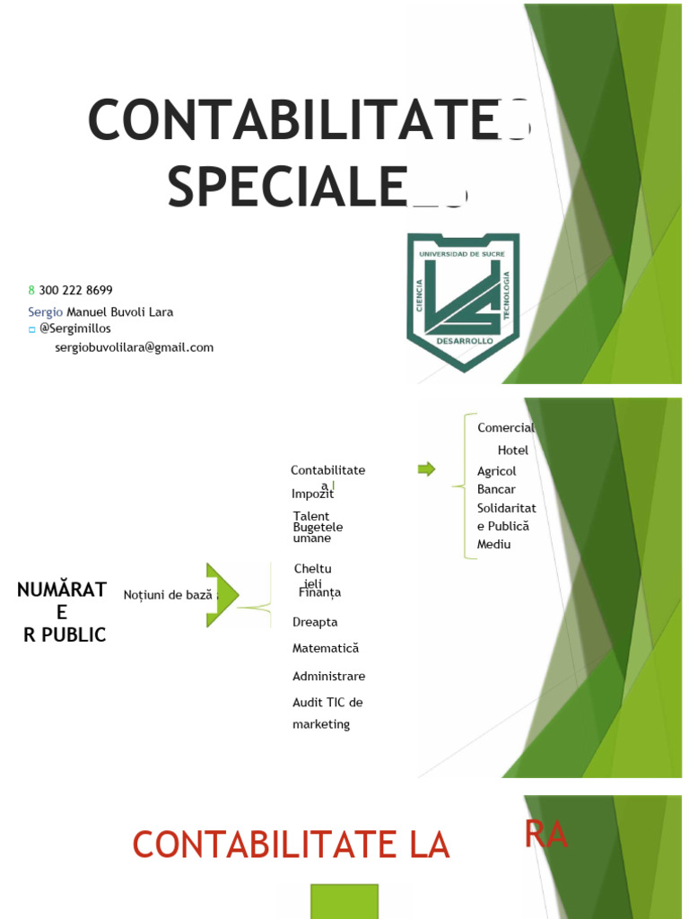 Prezentare Contabilitate Hotelieră | PDF