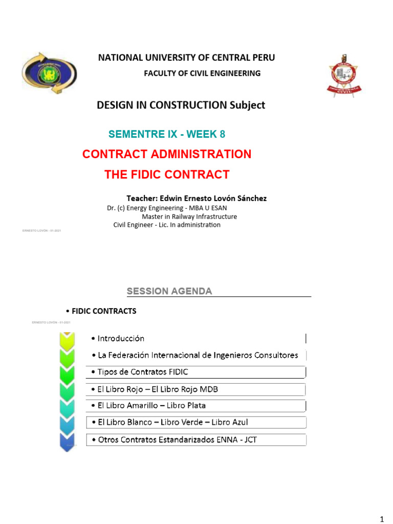 FIDIC Contracts | PDF | Arbitration | Employment