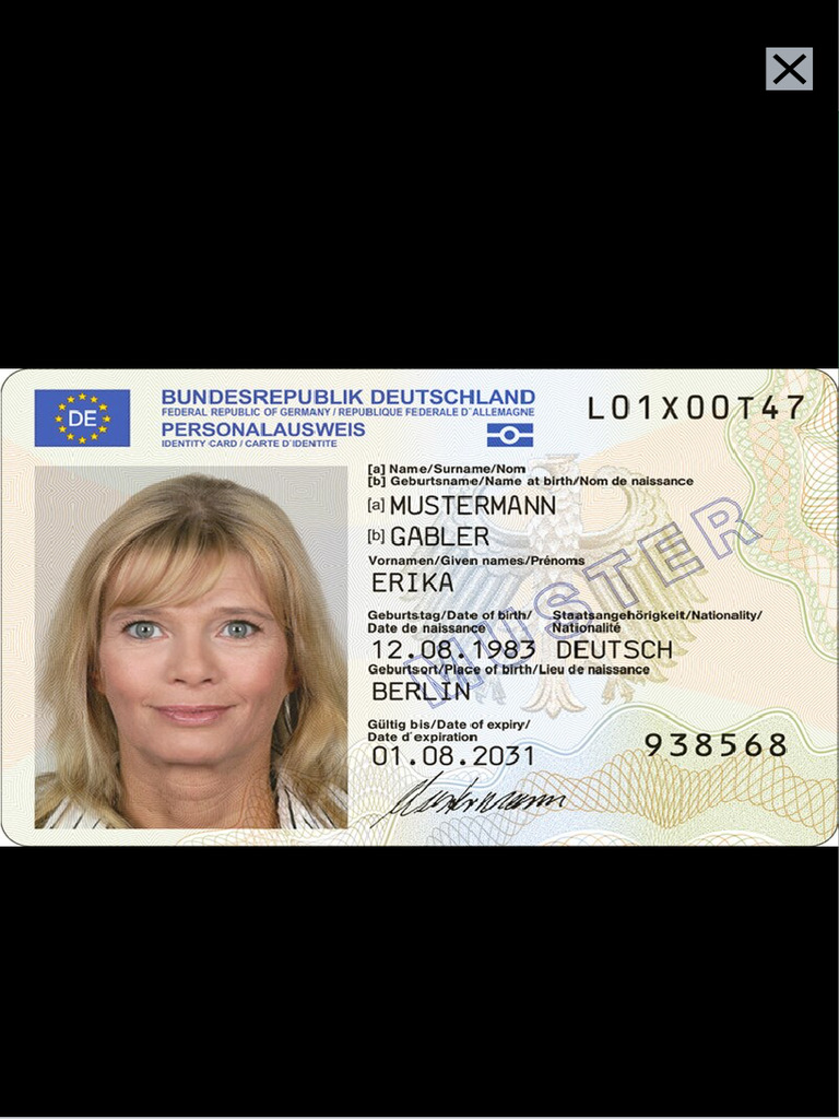 German Identity Card Overview | PDF