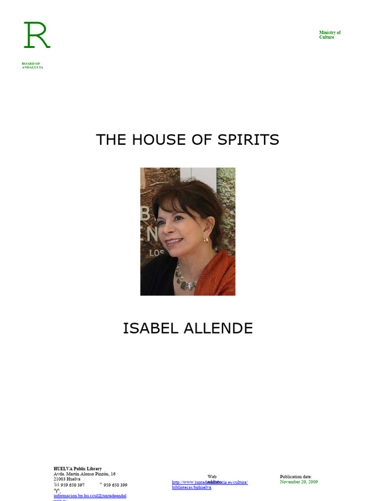 The House of The Spirits Allende | PDF | History