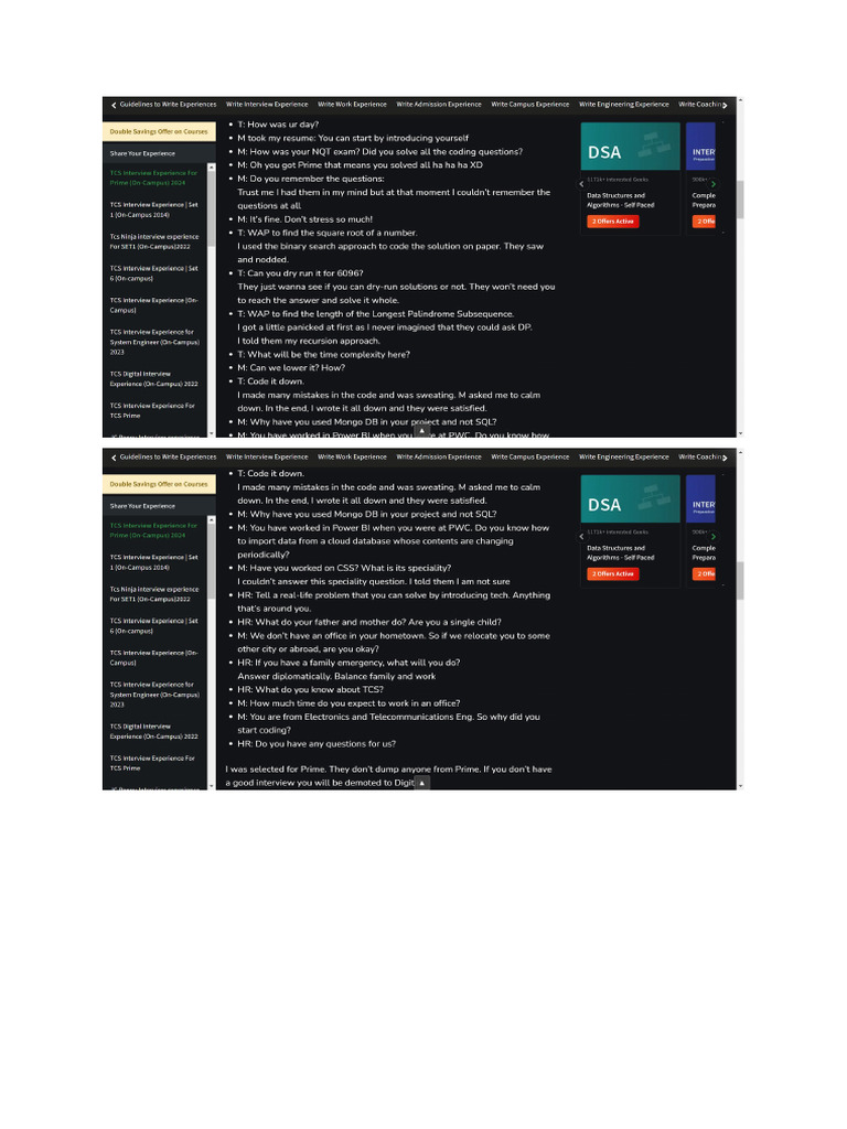 Tcs Pdf Inheritance Object Oriented Programming Mongo Db 