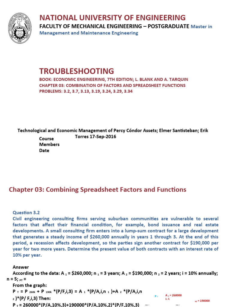 Chapter 3 - Group 2 | PDF | Present Value | Interest