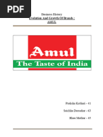 Amul Organisation Structure | PDF | Milk | Cooperative