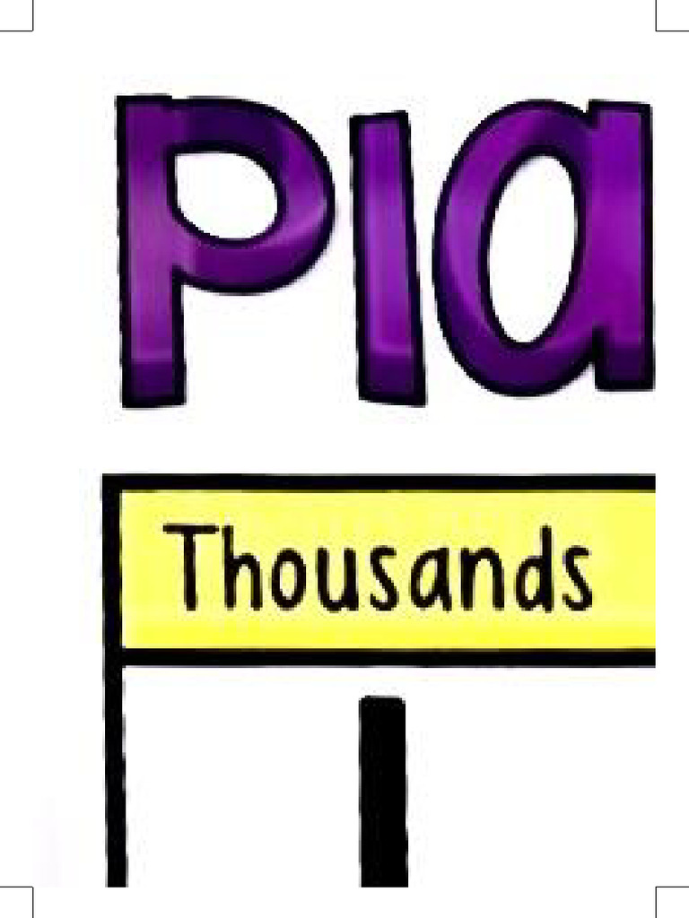 Anchor Charts Place Value 9 | PDF