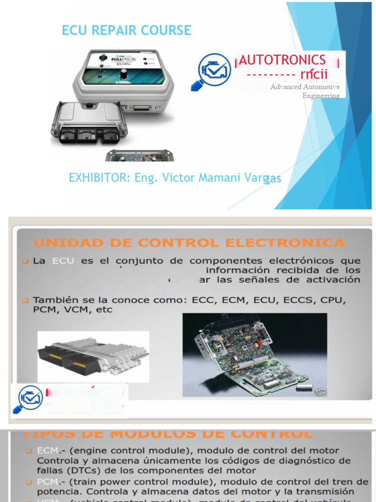 Automotive Ecu Repair Course | Download Free PDF | Relay | Capacitor